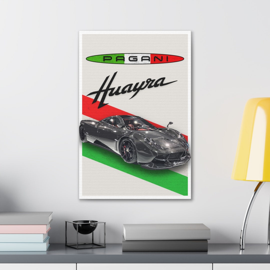 Canvas Poster Pagani Huayra - Etsy