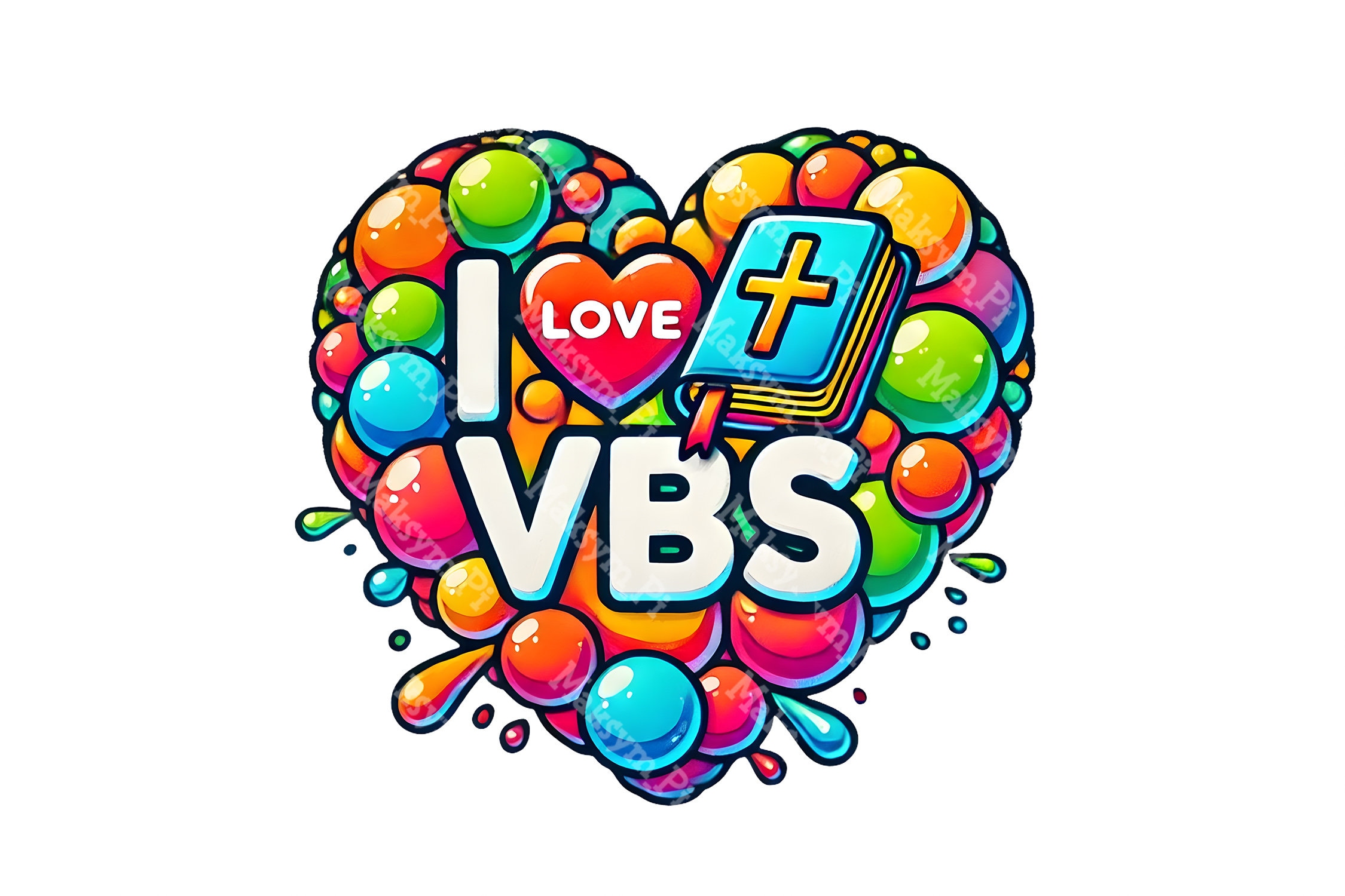 I Love VBS PNG, Vacation Bible School 2024 PNG, Vbs Crew, Vbs Director ...