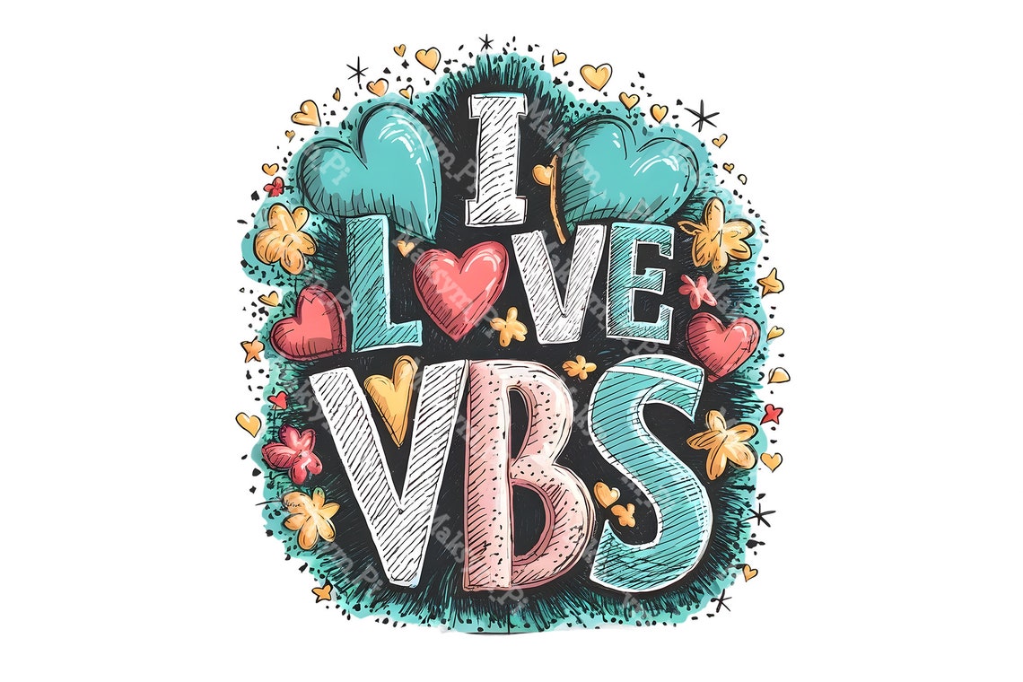 I Love VBS PNG, Vacation Bible School 2024 PNG, Vbs Crew, Vbs Director ...