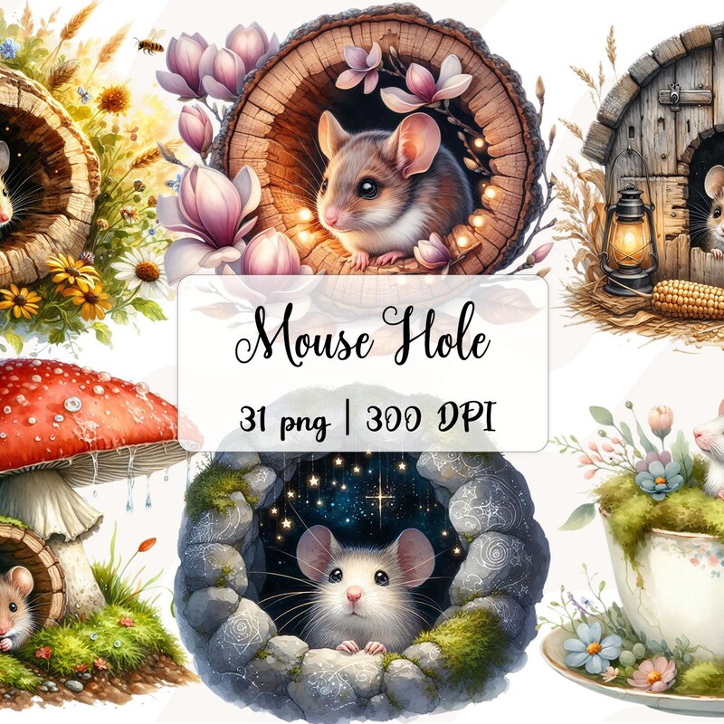 Mouse Hole - Etsy