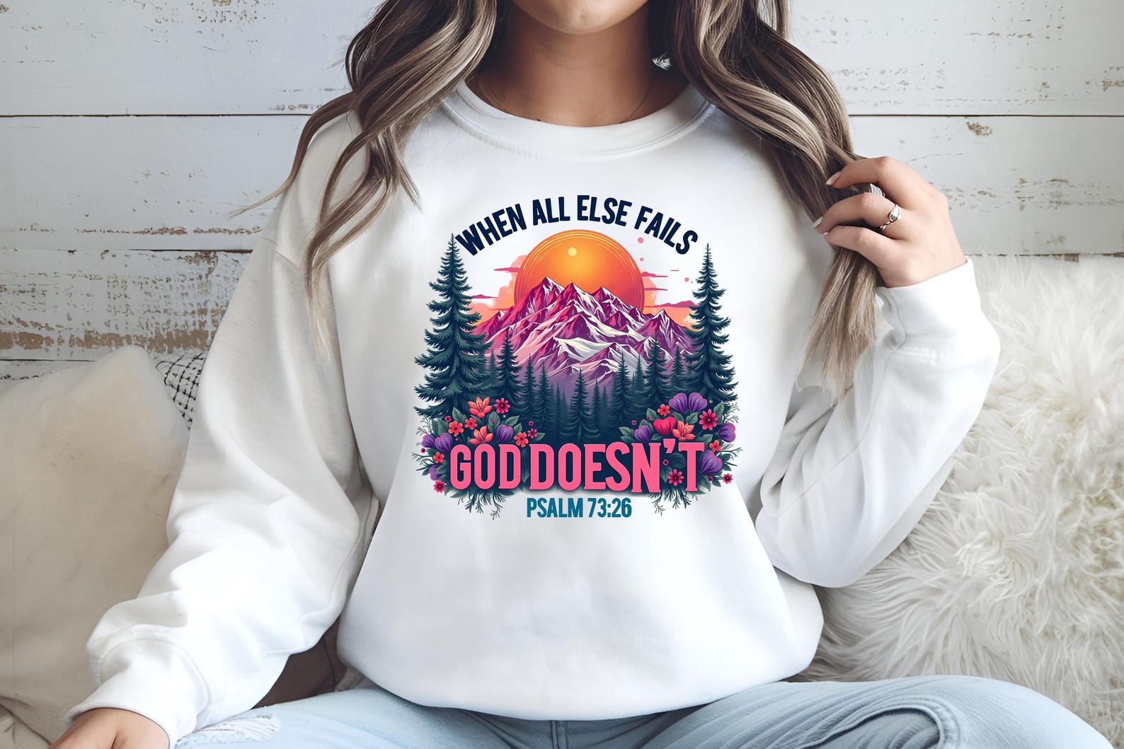 When All Else Fails God Doesn't PNG, Christian Png, Bible Verse ...