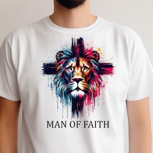 Man of Faith Png, Christian Sublimation Design, Digital Download, Bible ...