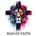 Man of Faith Png, Christian Sublimation Design, Digital Download, Bible ...