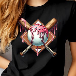 Baseball Home Plate Ice Cream Drip PNG, Baseball Sport Team Digital ...