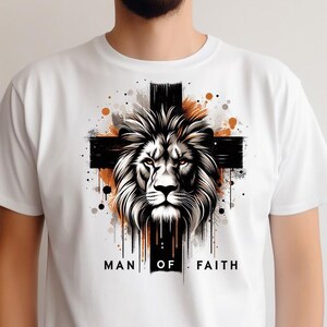 Man of Faith Png, Christian Sublimation Design, Digital Download, Bible ...