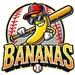 Let's Go Bananas Baseball PNG Bundle Sports Team Mascot Funny Banana ...