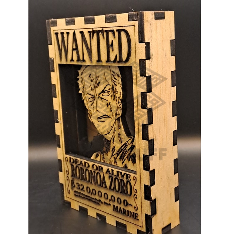 Pirates Wanted Poster 3D Laser Cut File - 129 X 84 Cm - Digital ...