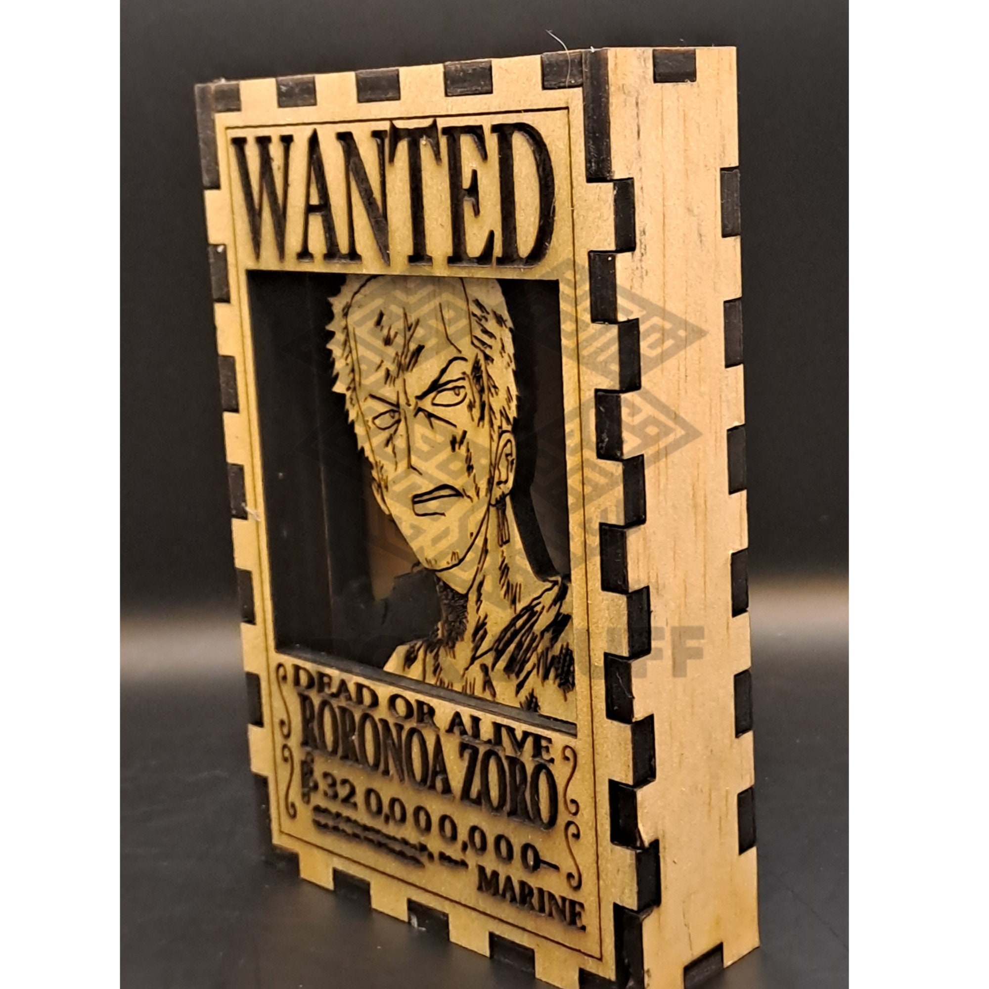 Pirates Wanted Poster 3D Laser Cut File - 129 X 84 Cm - Digital ...