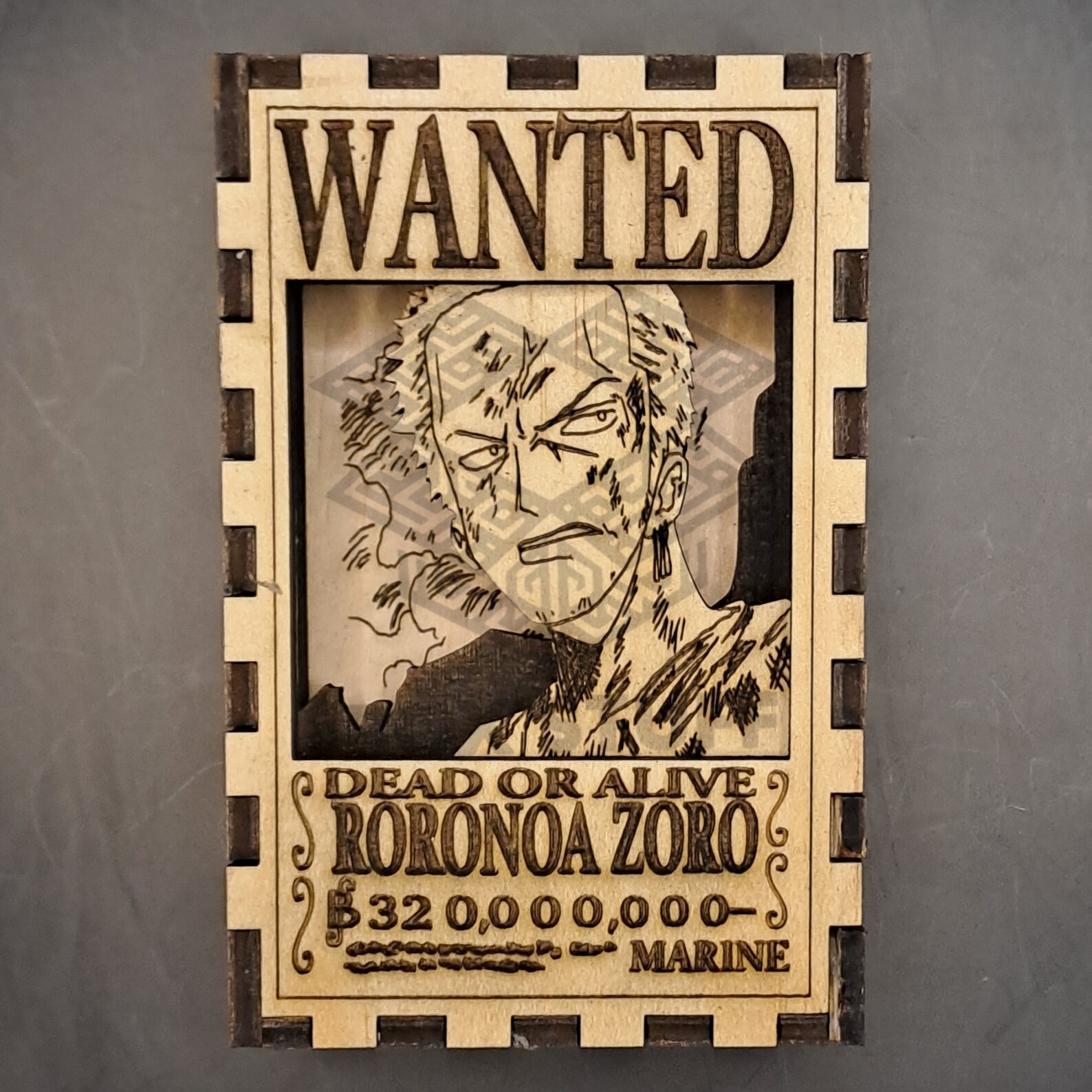 Pirates Wanted Poster 3D Laser Cut File - 129 X 84 Cm - Digital ...