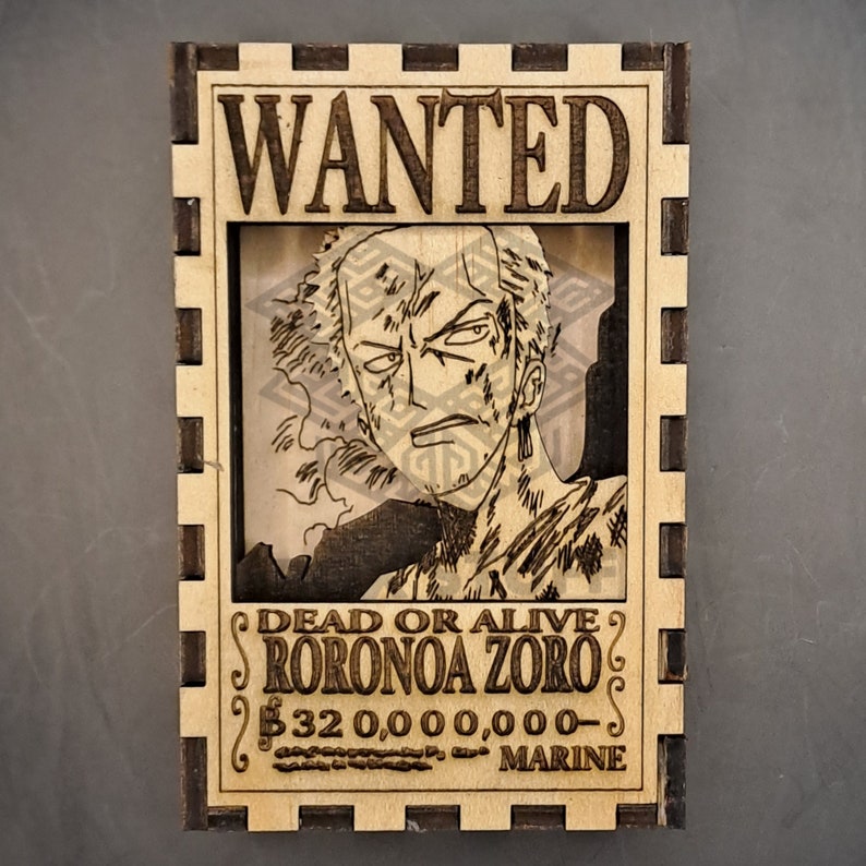 Pirates Wanted Poster 3D Laser Cut File - 129 X 84 Cm - Digital ...