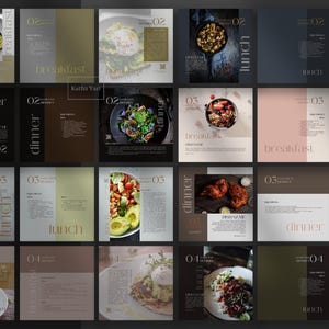 BELI Cookbook Template for Social Media, Instagram Carousels, Reels ...