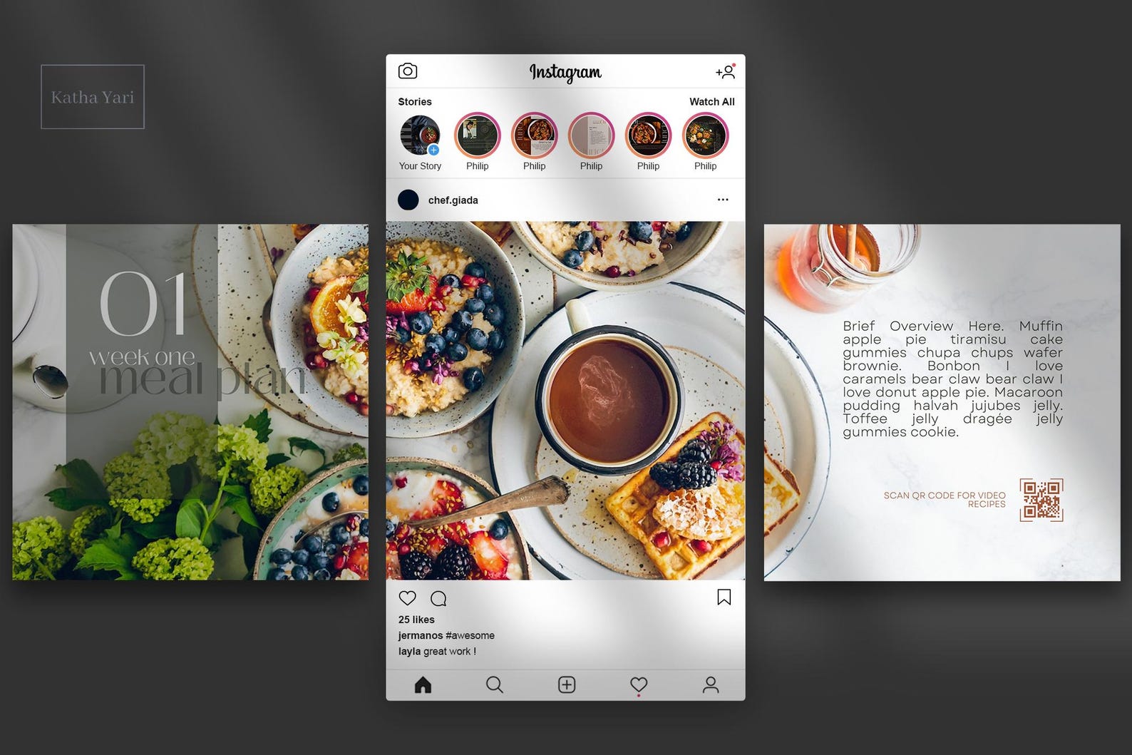 BELI Cookbook Template for Social Media, Instagram Carousels, Reels ...
