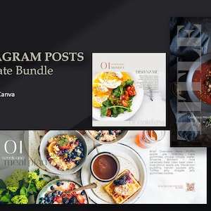 BELI Cookbook Template for Social Media, Instagram Carousels, Reels ...