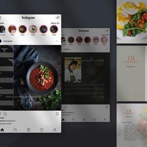 BELI Cookbook Template for Social Media, Instagram Carousels, Reels ...