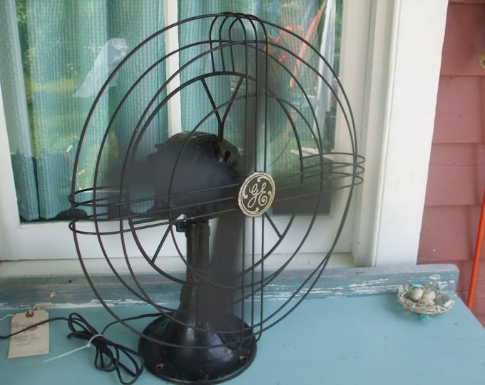 Vintage 1950s Office Fan - Etsy