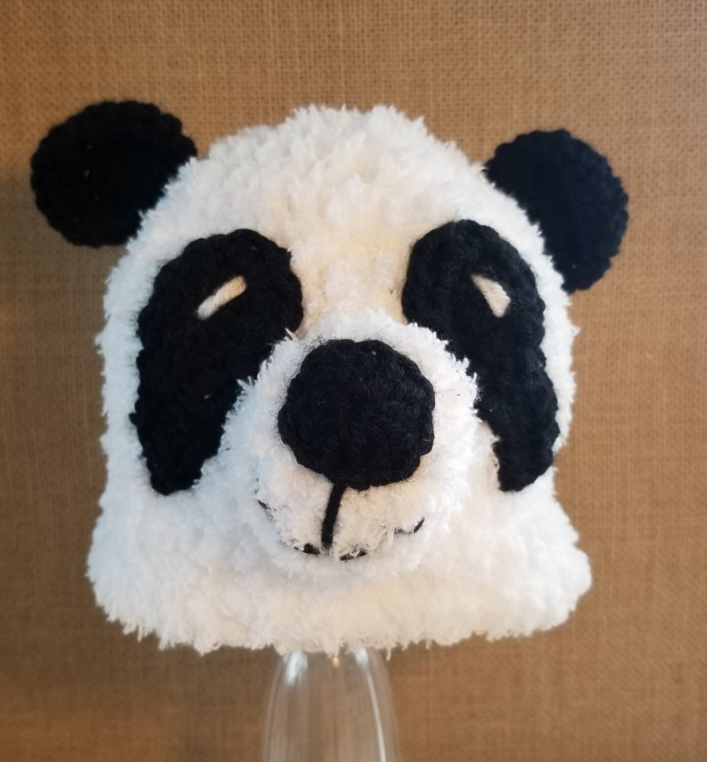 Crochet Panda Bear Hat /crochet Hats/baby Hats/toddler - Etsy