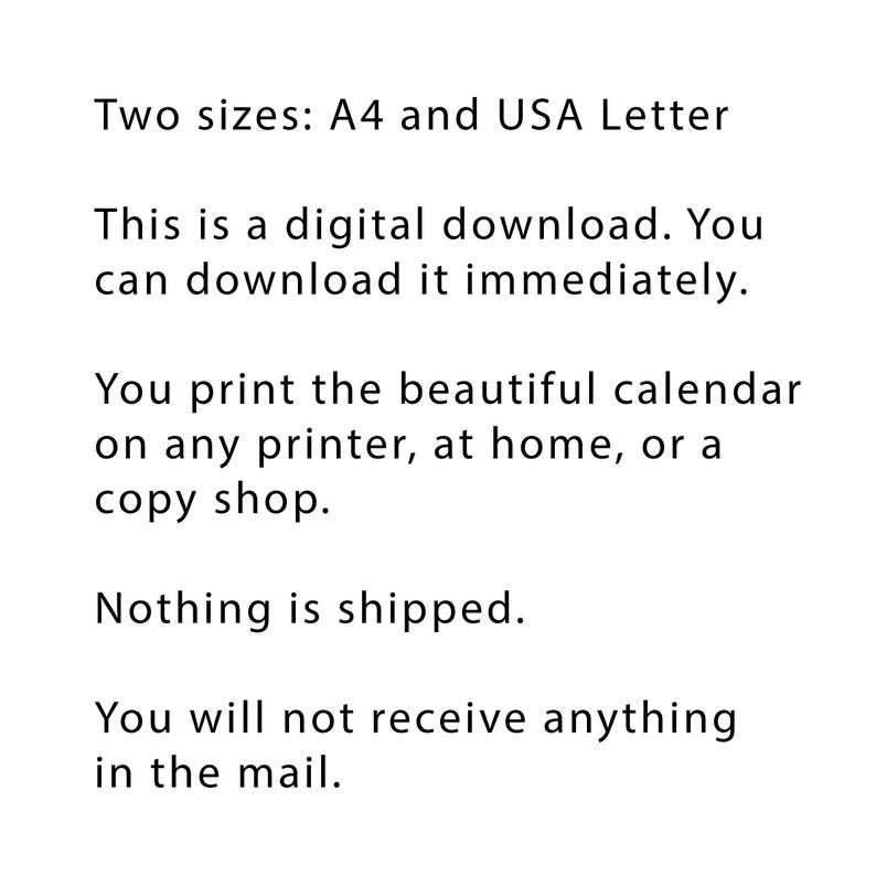 Vintage Nude Calendar 2025 Sizes A4 And Letter Printable Calendar