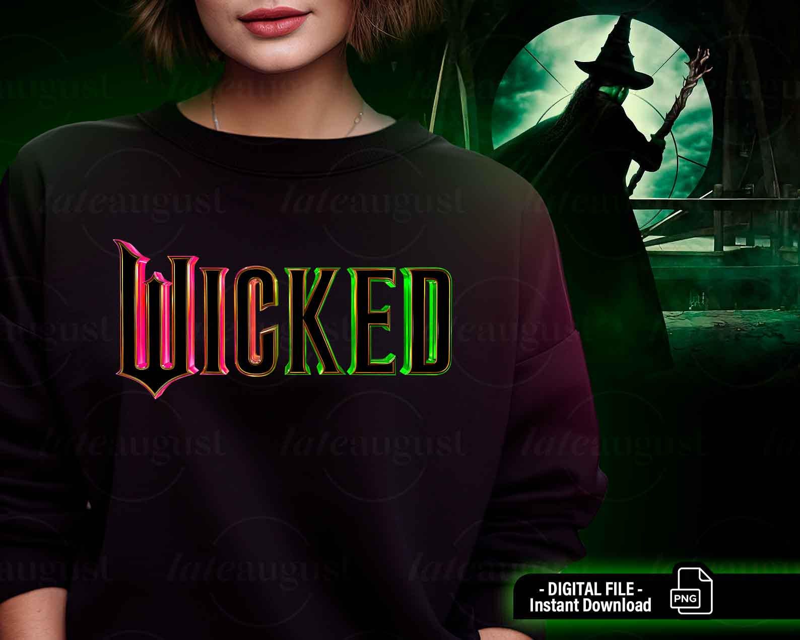 Wicked Movie Logo Wicked PNG Elphaba Glinda Wicked Movie Ariana Grande ...