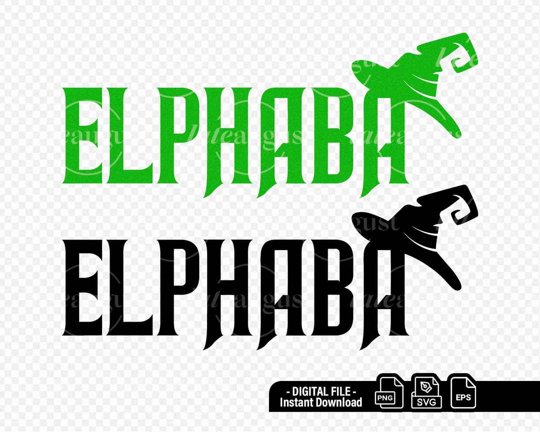 Elphaba Wicked SVG Elphaba PNG Elphaba Vinyl Elphaba Wicked Cricut ...