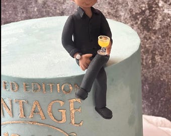 Customized People Cake Toppers. Perfect Centerpiece Decor for Your ...