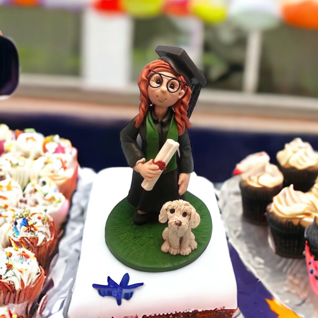 Personalized Graduation Cake Topper - Custom Name and Class of 2025 ...