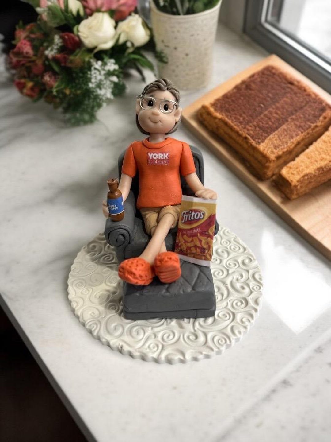 Customized People Cake Toppers. Perfect Centerpiece Decor for Your ...