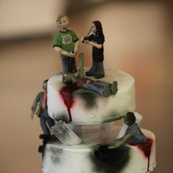 Divertidos Pasteles De Boda Zombie