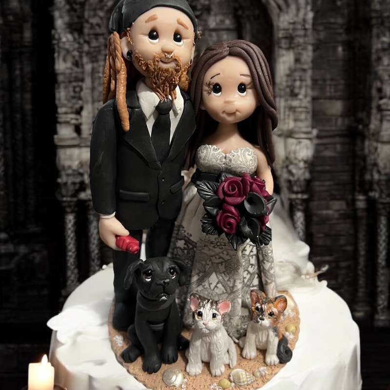 Gothic Cake Topper - Etsy