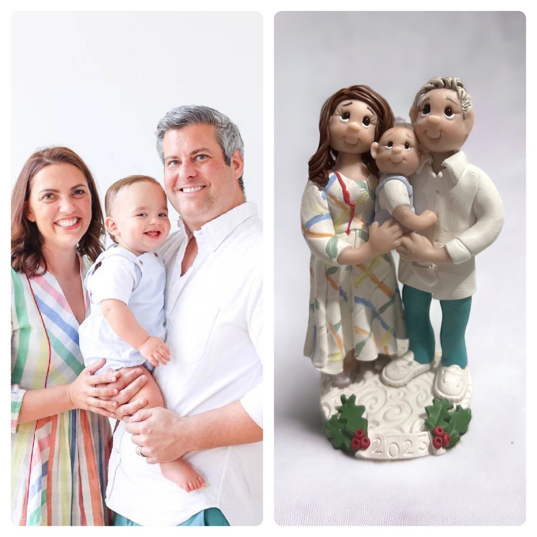 Personalized Custom Figurine From Your Photo Handcrafted Photo ...