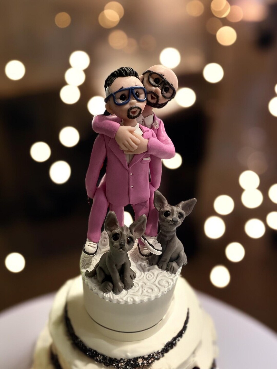 Same Sex Wedding Cake Topper for LGBTQ+ DEPOSIT ONLY - Etsy