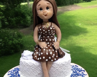 Customized People Cake Toppers. Perfect Centerpiece Decor for Your ...