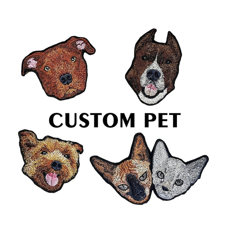 Animal Embroidered Patches - Etsy