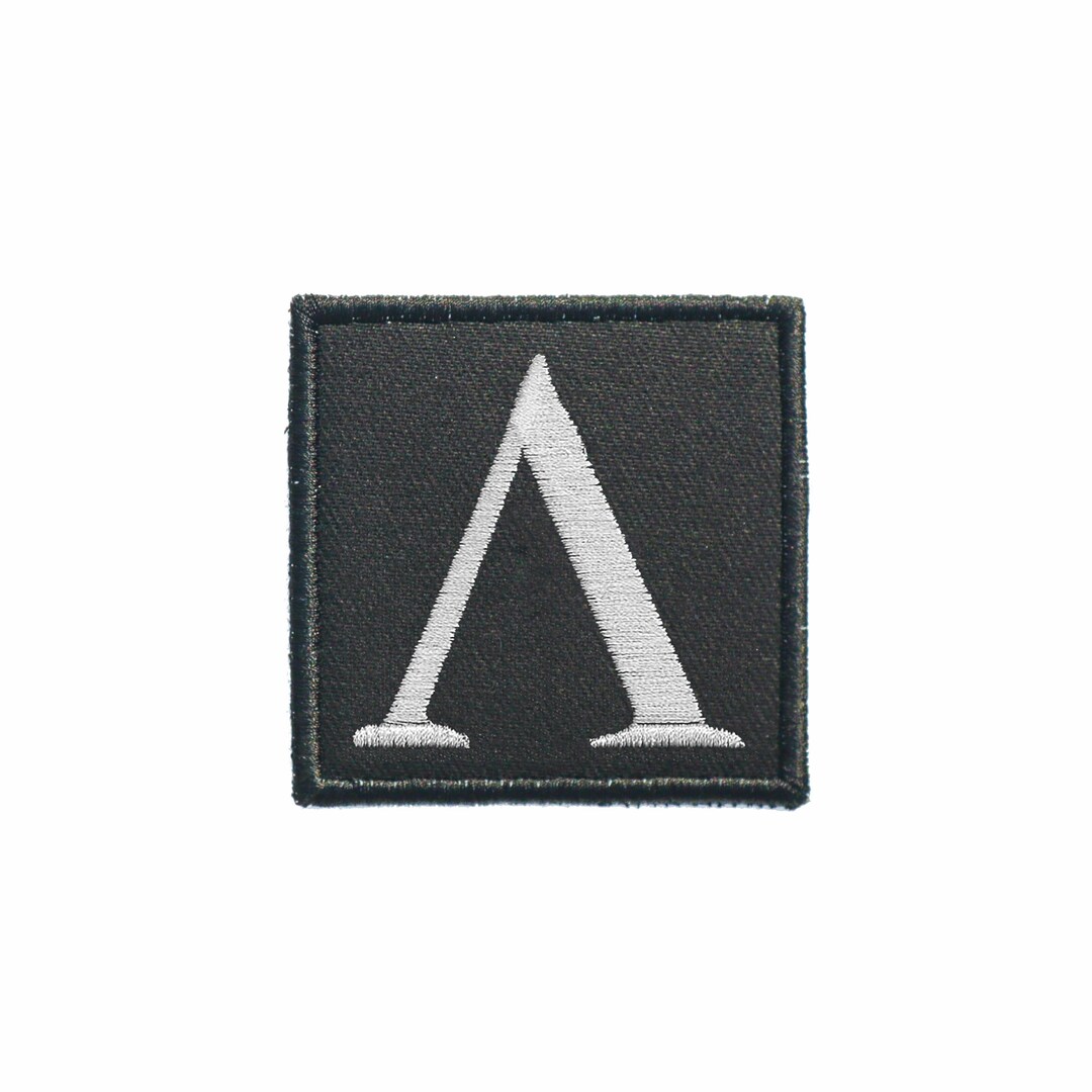Iron on Sparta Symbol Patch DIY Embroidered Patch, Badge, Applique ...
