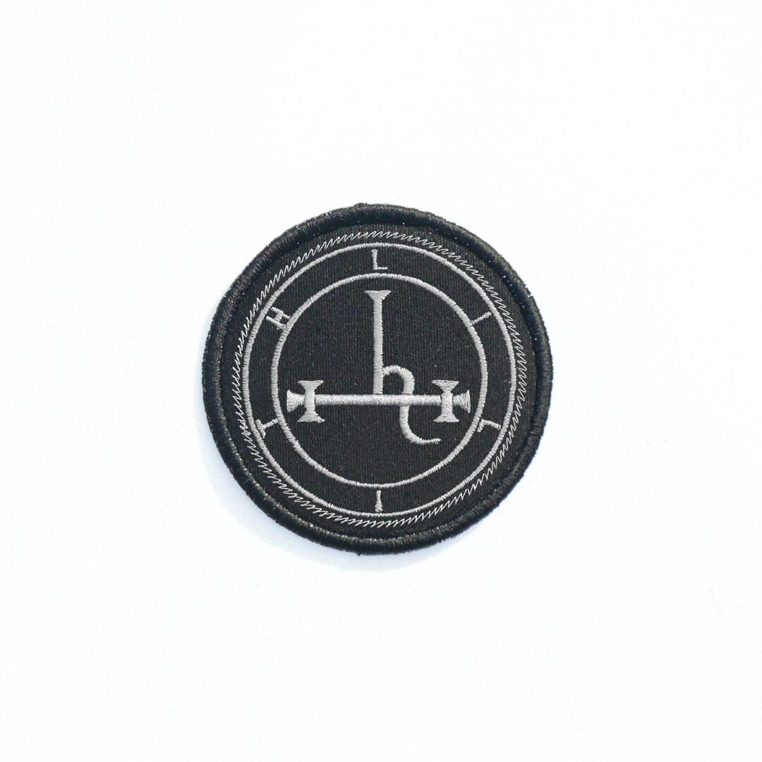 Iron on Sigil of Lilith Patch DIY Embroidered Patch, Badge, Applique ...