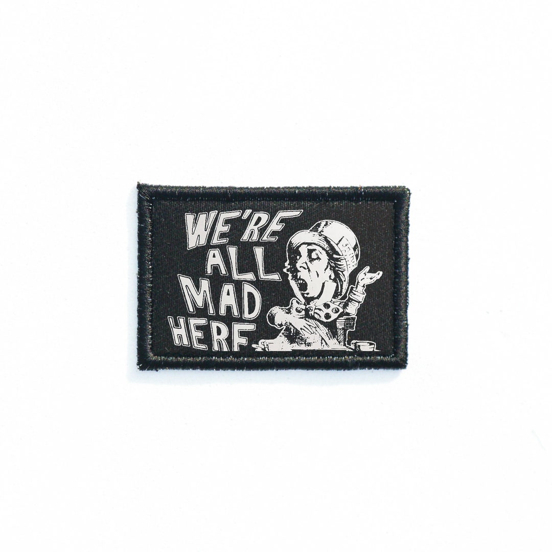 Iron on Goth Patch Horror DIY Embroidered Patch, Badge, Applique, Scary ...