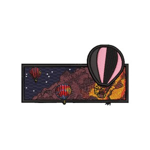 Hot Air Balloon Patch Artistry With Our Last Supper Patch for DIY ...