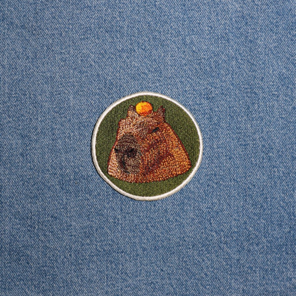 Capybara Iron on Patch - Etsy