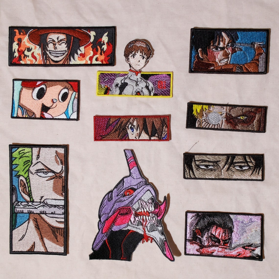 Iron on Anime Patch, Embroidered Patch, Anime Lover Gift, Sew on ...