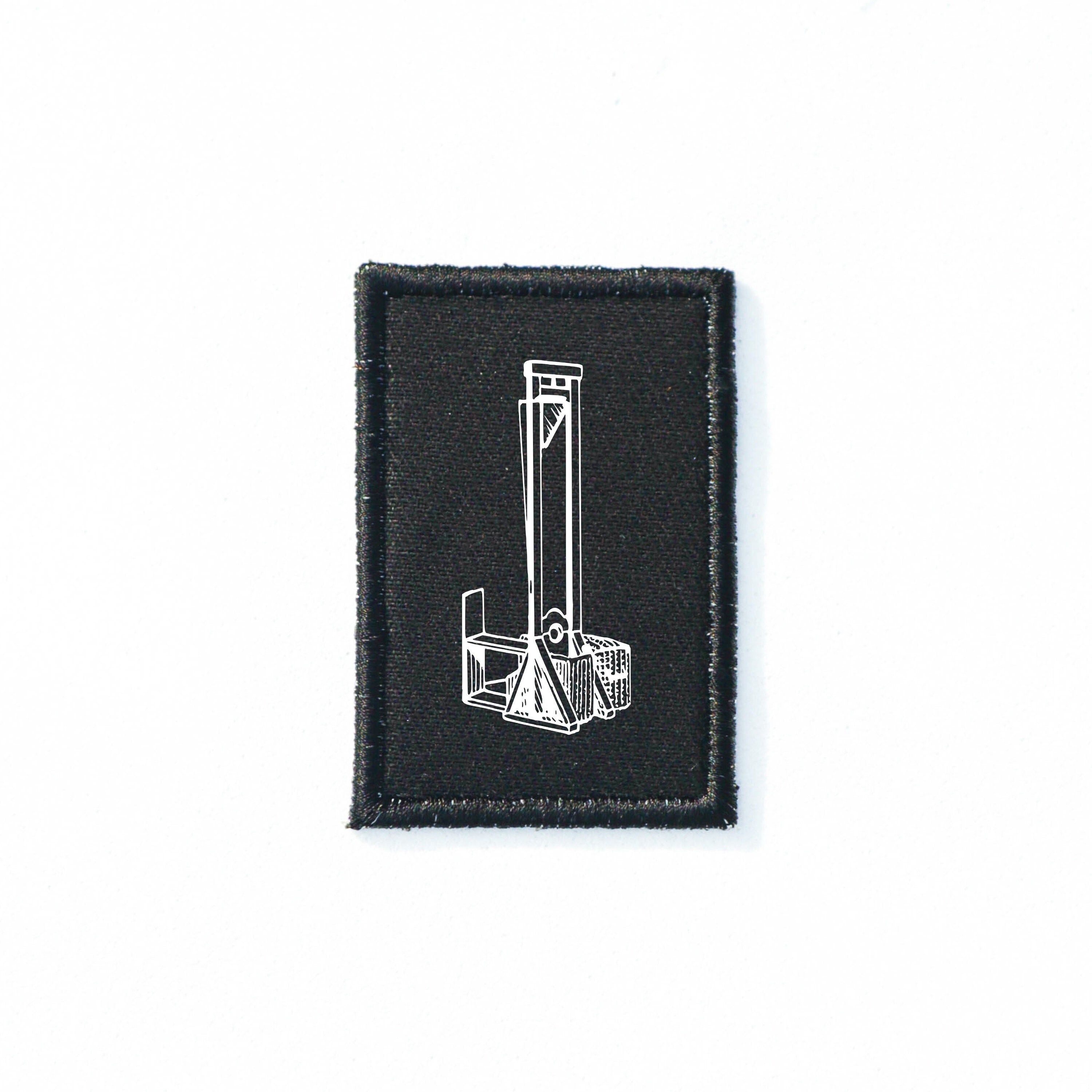 Iron on Goth Guillotine Patch Horror DIY Embroidered Patch, Badge ...
