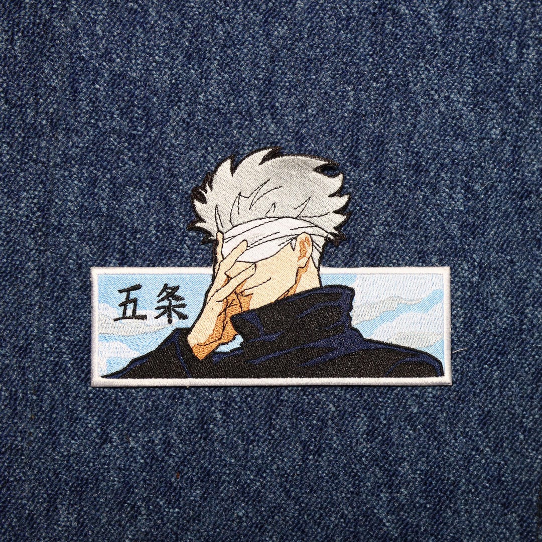 Jujutsu Anime Patch, Bulk Iron on Patches Embroidered Patch, Anime ...