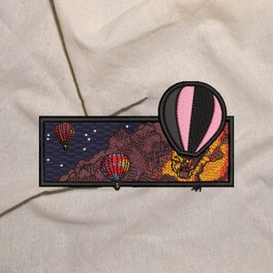 Hot Air Balloon Patch Artistry With Our Last Supper Patch for DIY ...