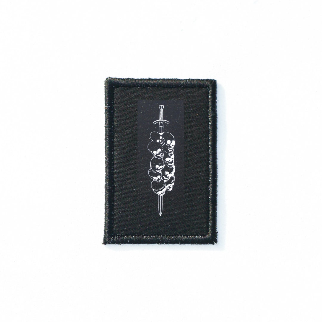 Iron on Goth Victorious Patch Horror DIY Embroidered Patch, Badge ...