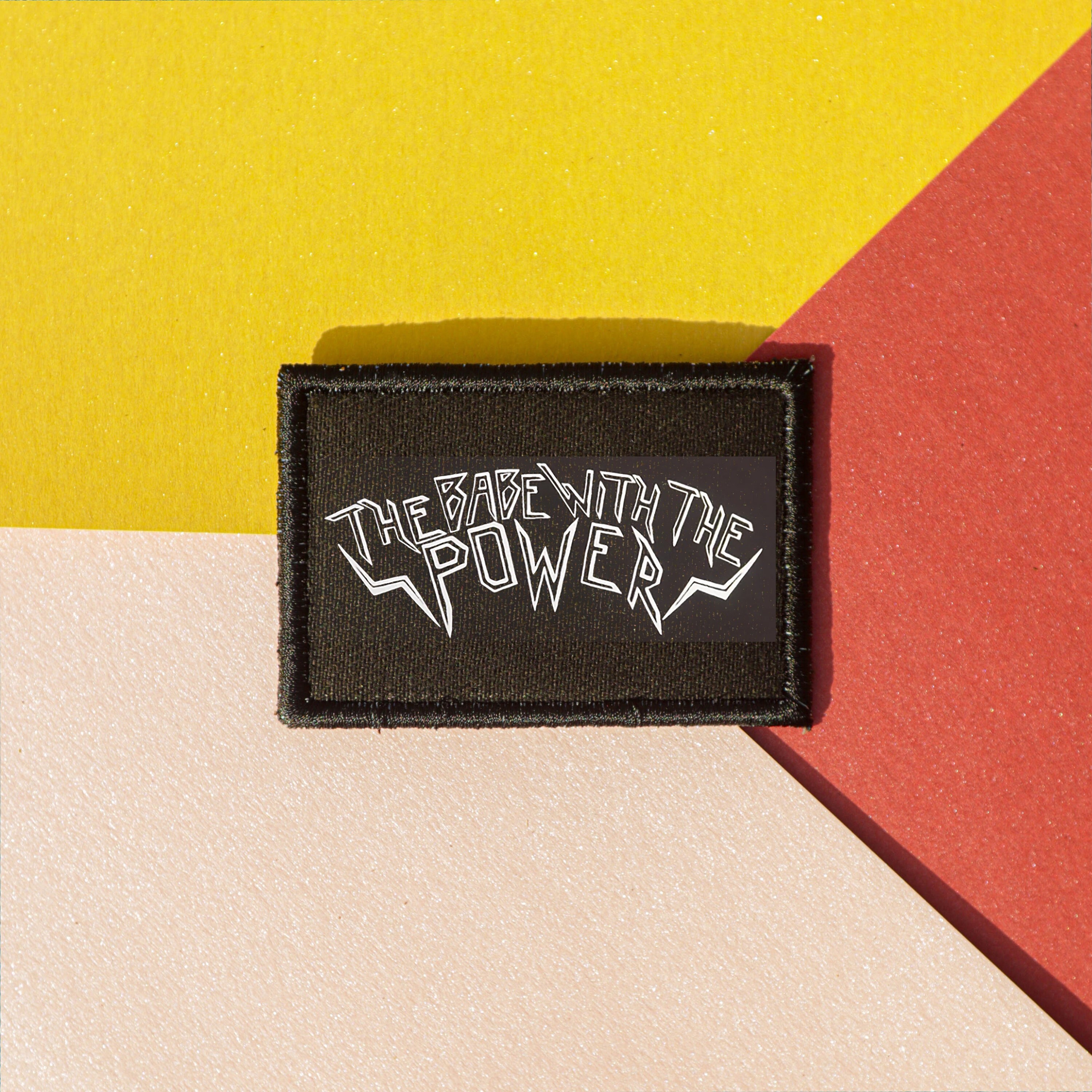 Iron on the Babe With the Power Goth Patch Horror DIY Embroidered Patch ...
