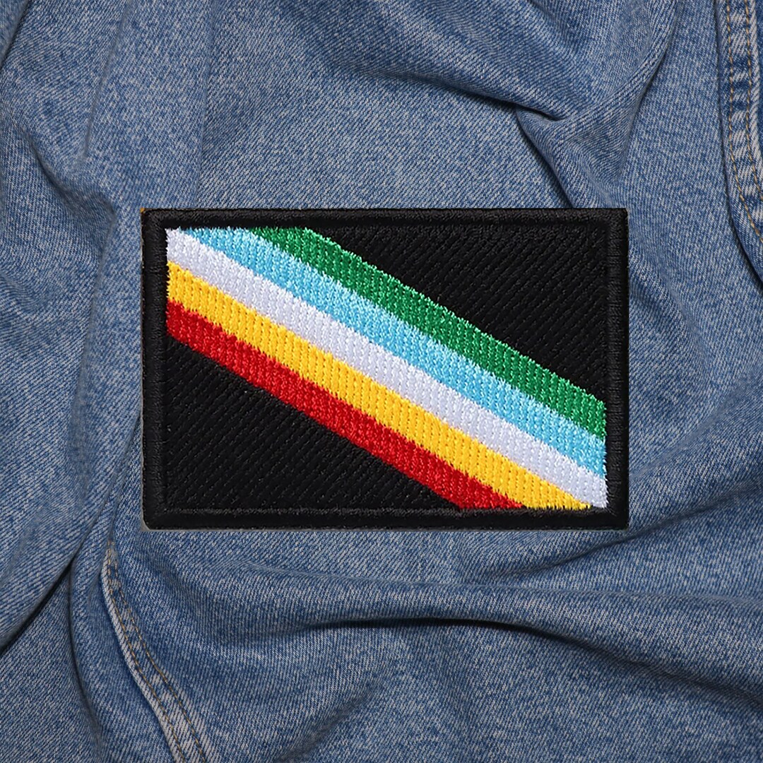 Iron on Disability Pride Flag Patch Celebrate Diversity, Equality ...