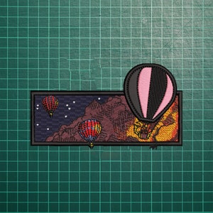 Hot Air Balloon Patch Artistry With Our Last Supper Patch for DIY ...