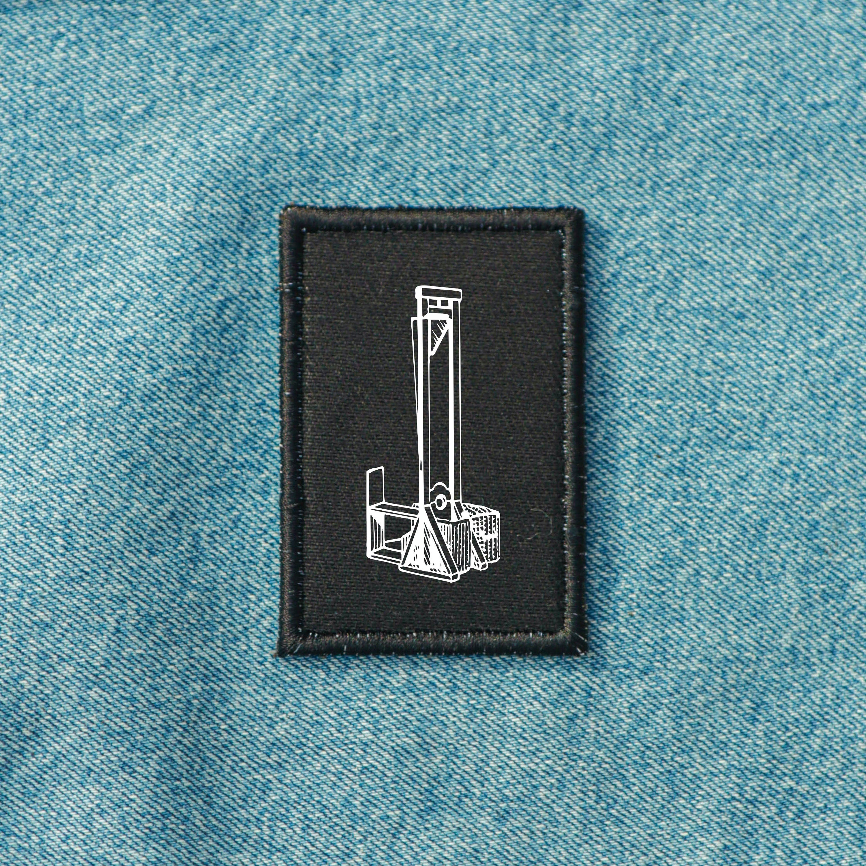 Iron on Goth Guillotine Patch Horror DIY Embroidered Patch, Badge ...