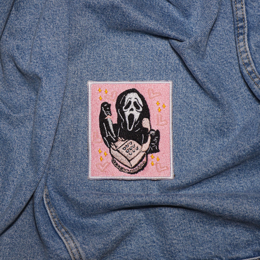 Iron on Horror DIY Embroidered Patch, Badge, Applique, Scary, Movie ...