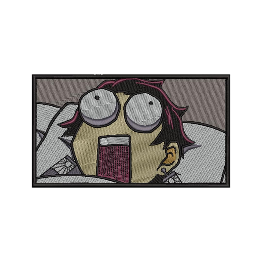 Iron on Anime Patch, Embroidered Patch, Anime Lover Gift, Sew on ...