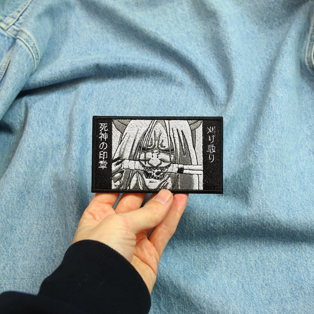 Iron on Anime Patch, Embroidered Patch, Anime Lover Gift, Sew on ...