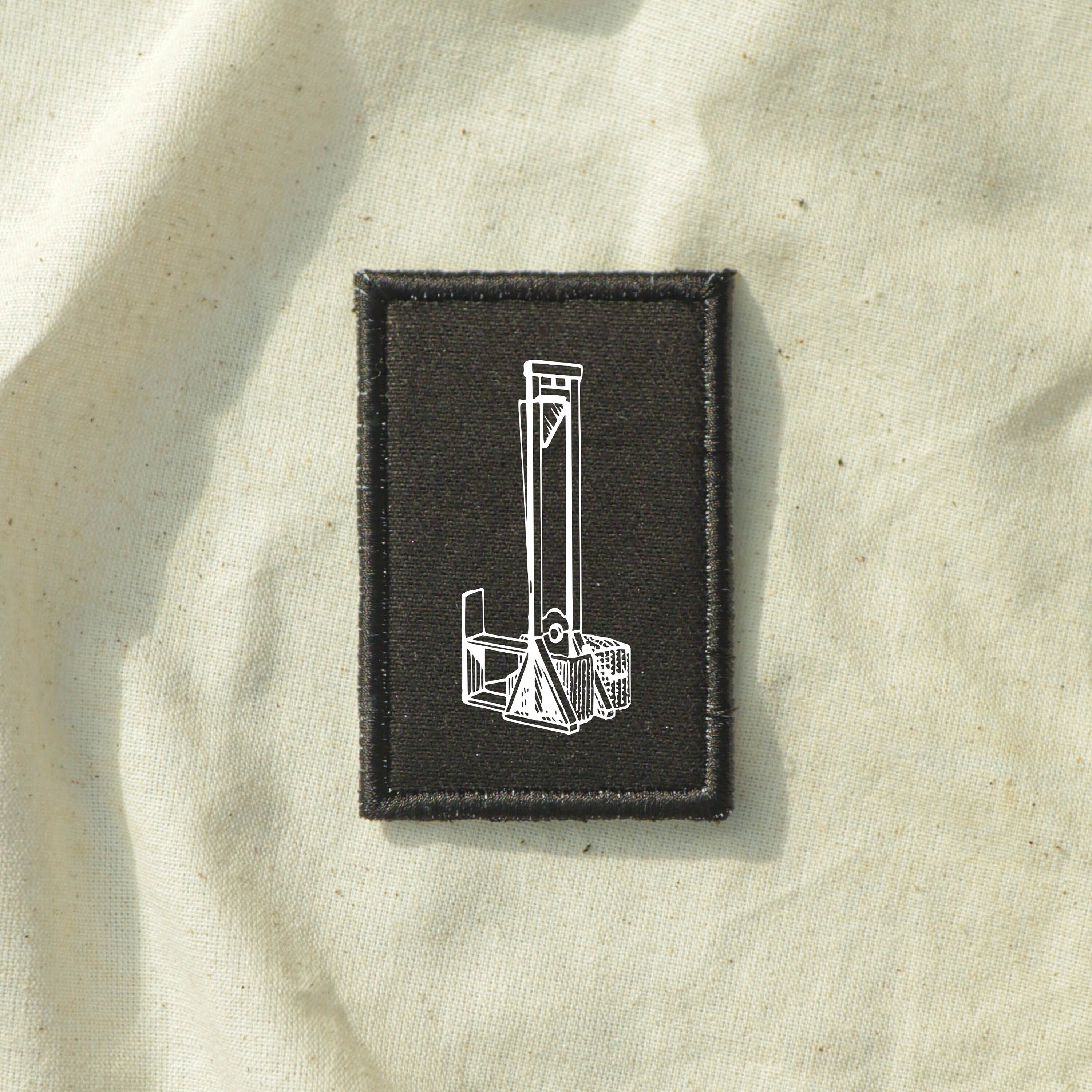 Iron on Goth Guillotine Patch Horror DIY Embroidered Patch, Badge ...